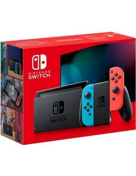 Nintendo Switch Azul Neón Rojo Neón 2022