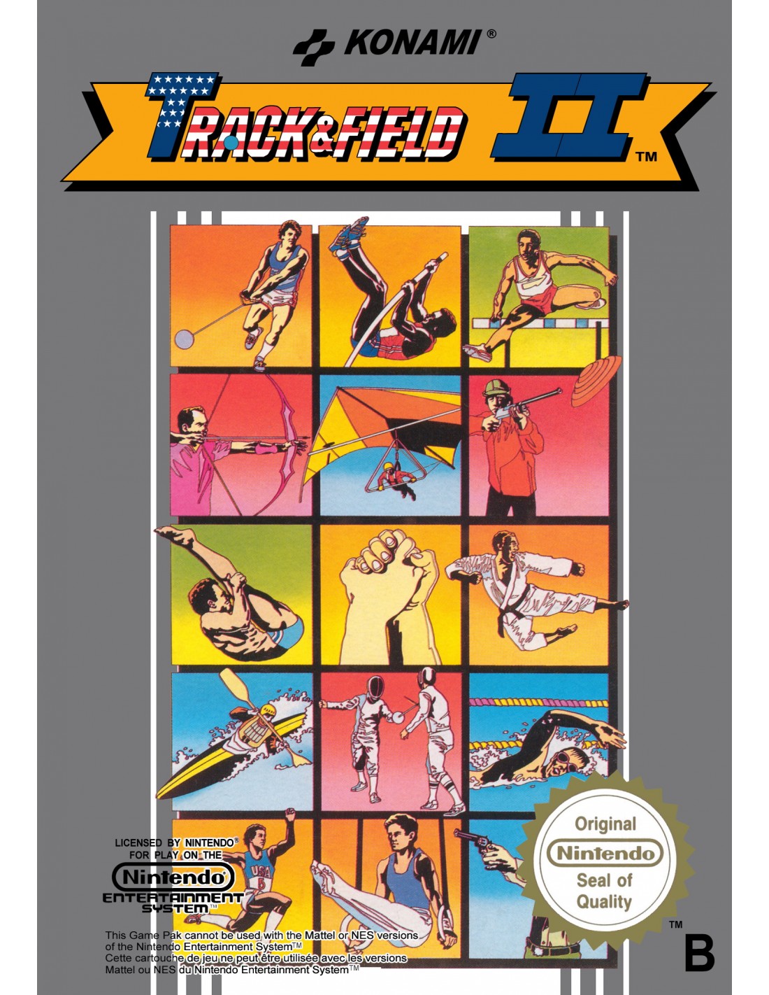 Track and Field II (Sin Manual) - NES